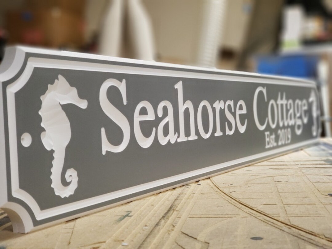 Personalized Custom PVC Sign for Your Beach Home Coastal Retreat - 38 ...