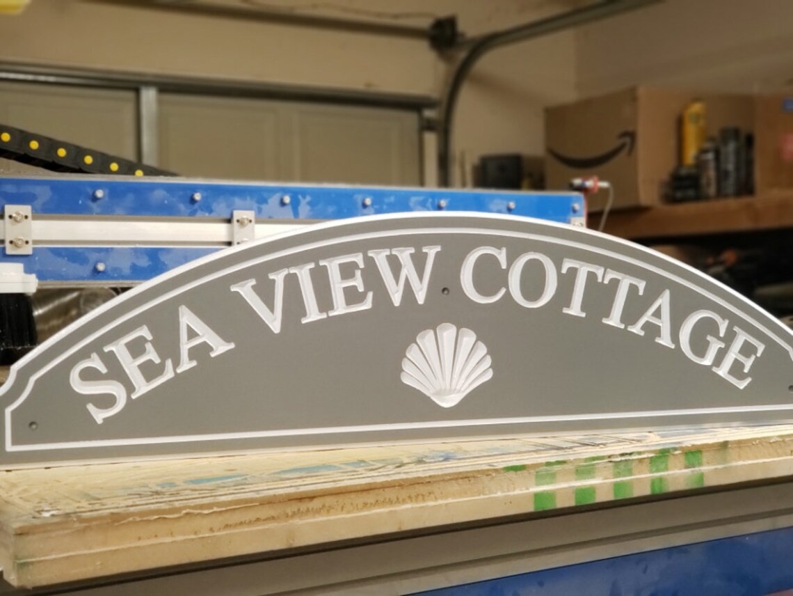 Personalized 100% PVC 47 Carved Beach House Nautical - Etsy