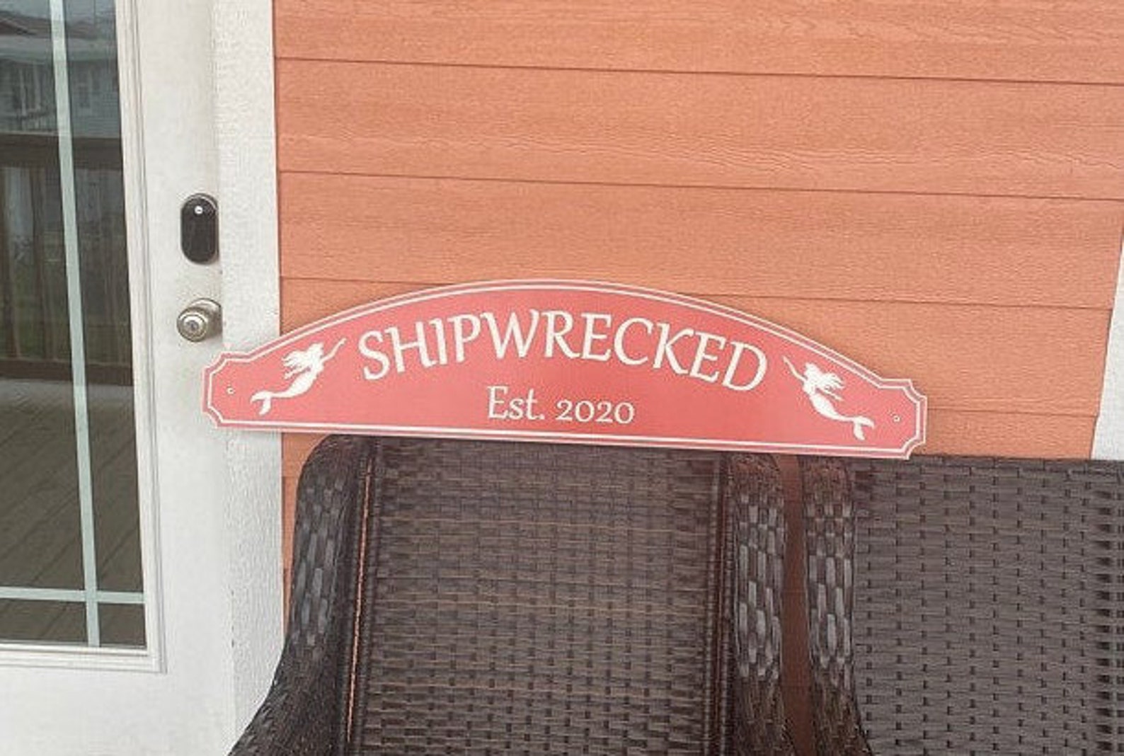 Personalized 100% PVC 47 Carved Beach House Nautical - Etsy