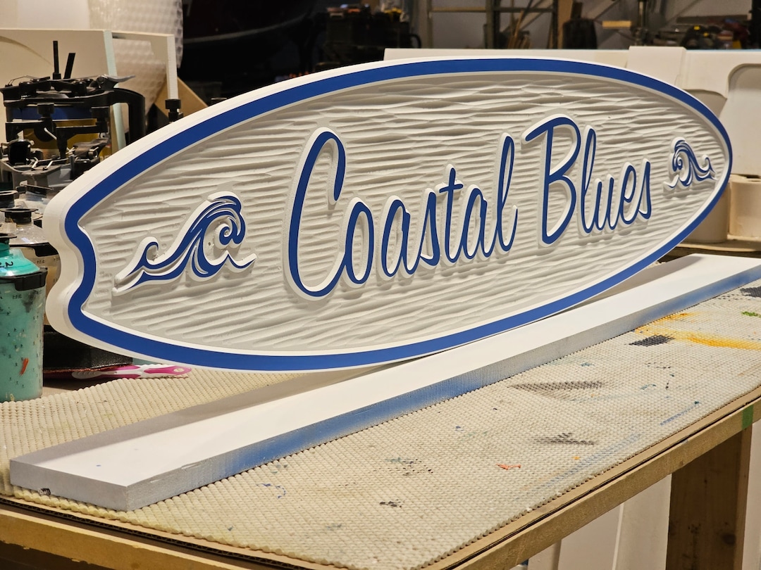 Personalized Custom PVC Sign for Your Beach Home Coastal Retreat ...