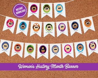 Women's History Month | Printable Signs | Digital Download | Classroom ...