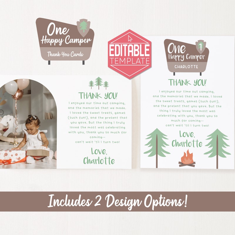 Happy Camper Card - Etsy