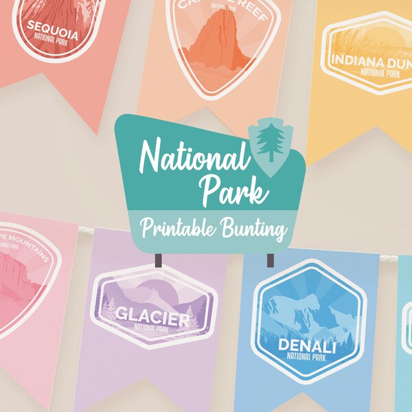 National Park Invite - Etsy