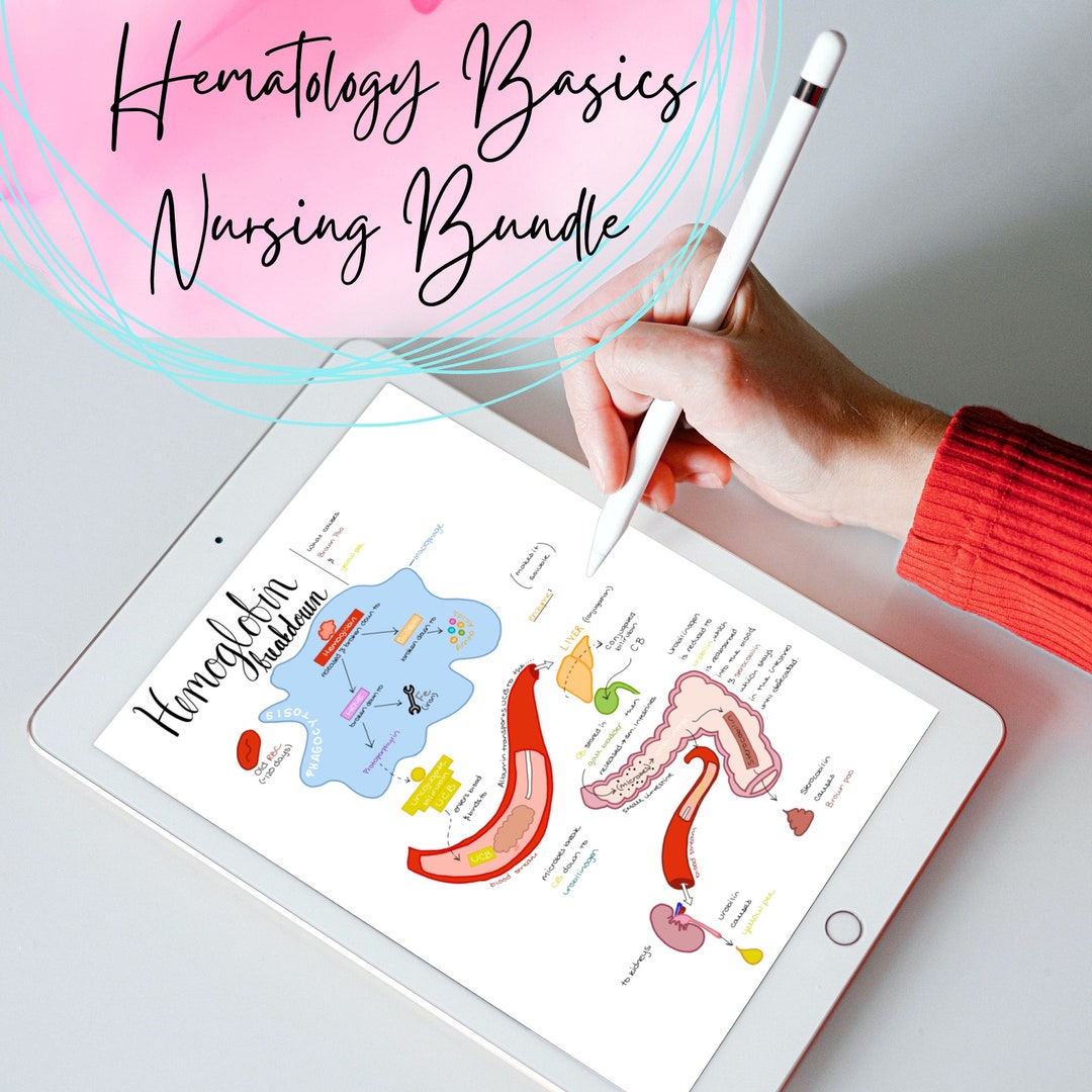 Hematology Nursing Notes | Hematological Cheat Sheet | Anatomy ...