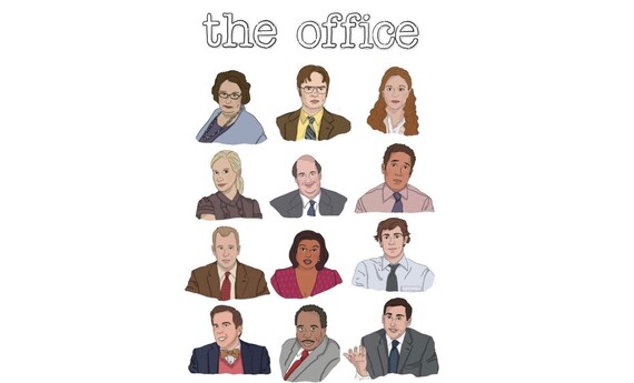 The Office MATTED Art Print the Office Poster Print the - Etsy