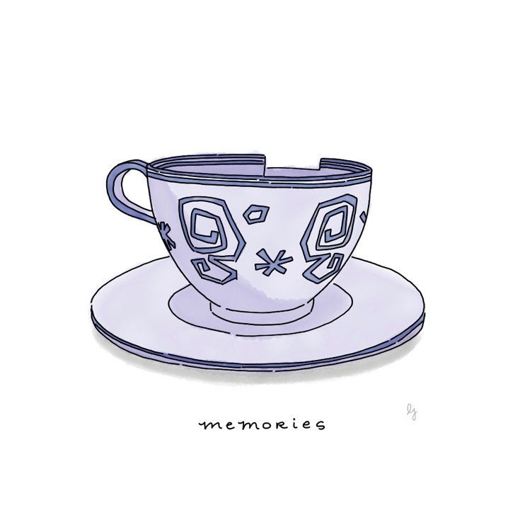 Tea Cup Drawing Tumblr