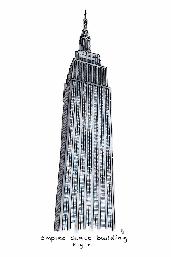 Drawing Empire State Building