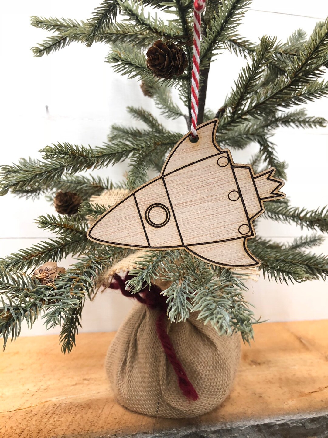 Wooden Space Ship Paintable Ornament, Kids Ornaments, Crafts for Kids ...