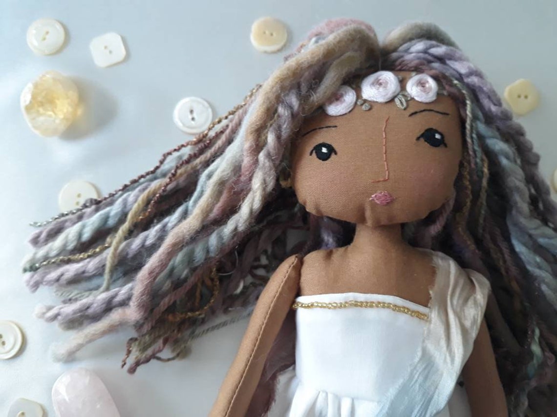 Persephone Art Doll / Handmade Art Doll / Heirloom Collectible Doll ...