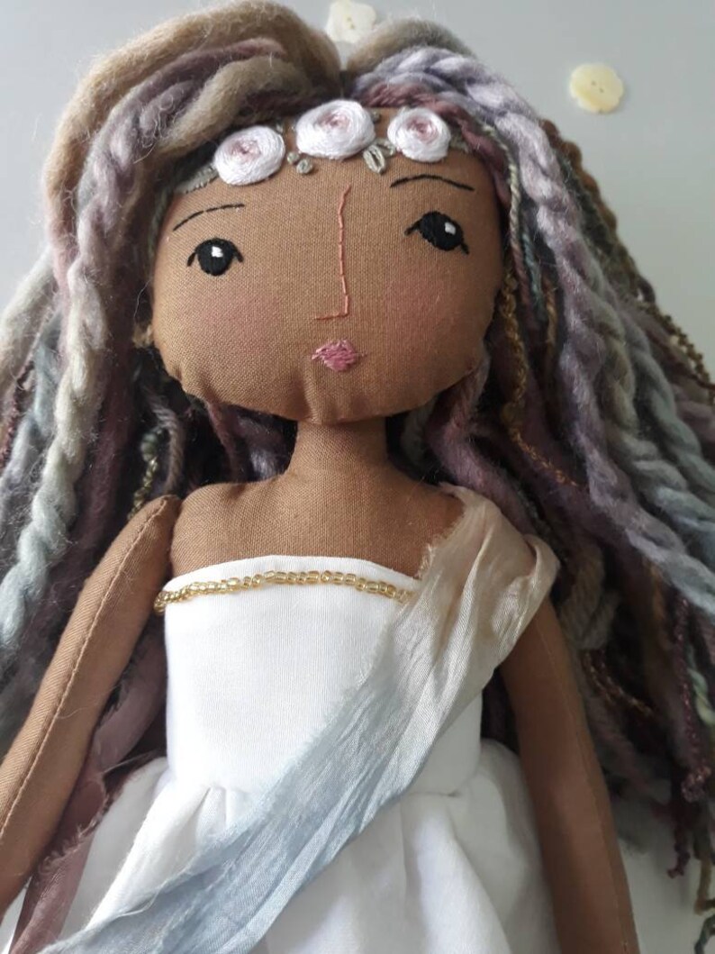 Persephone Art Doll / Handmade Art Doll / Heirloom Collectible Doll ...