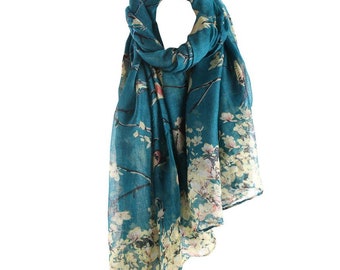 Teal Scarf | Etsy