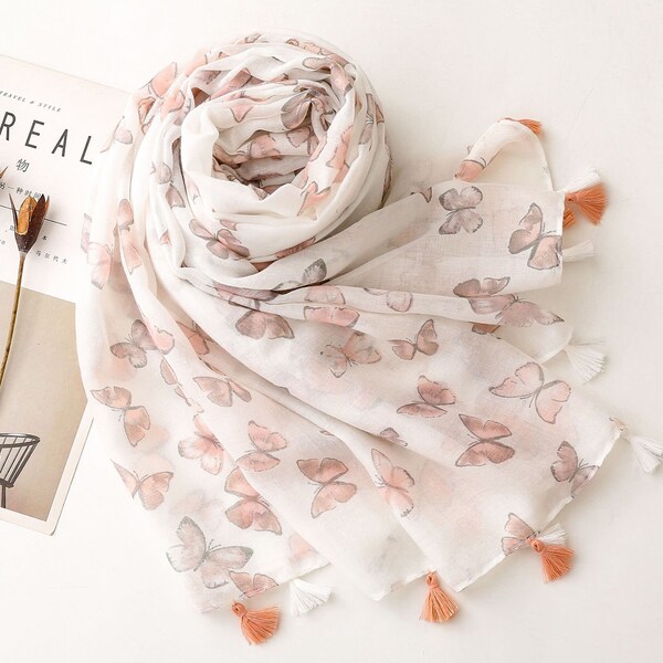 Butterfly Scarf - Etsy