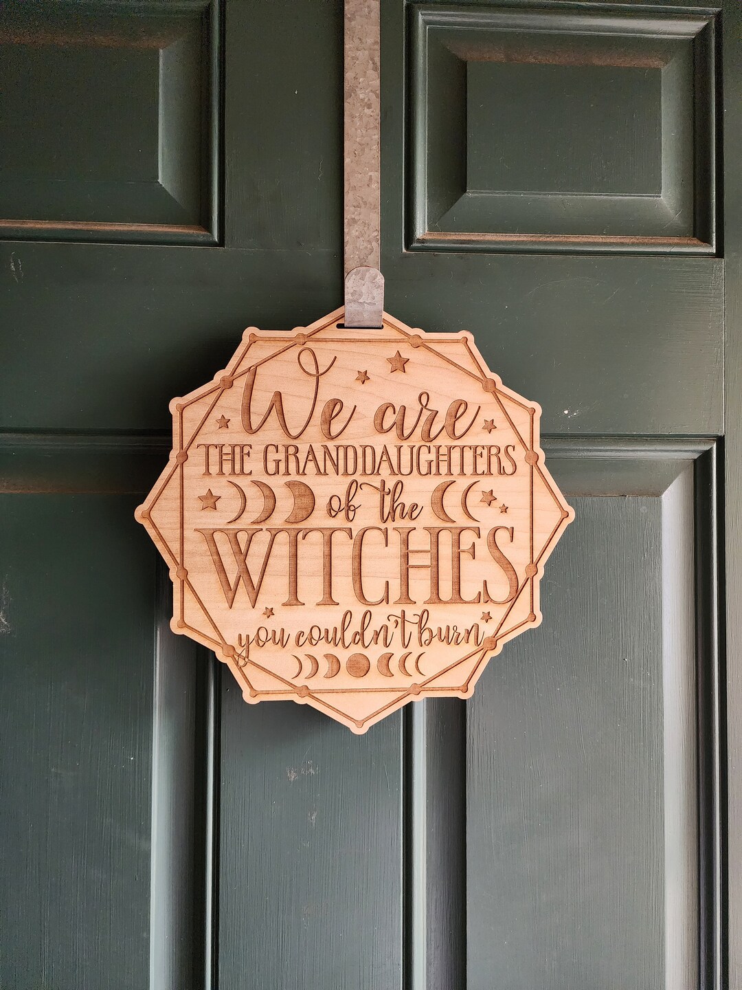 We Are the Witches Door Sign Halloween Witchy - Etsy