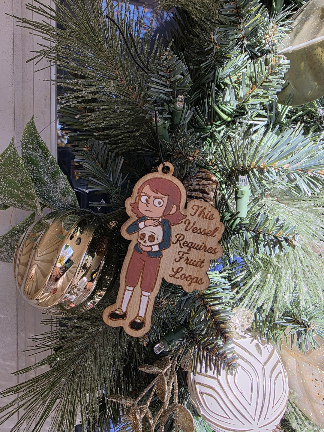Abaddon Haunted Hotel Holiday Ornament - Etsy