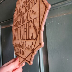 We Are the Witches Door Sign Halloween Witchy - Etsy