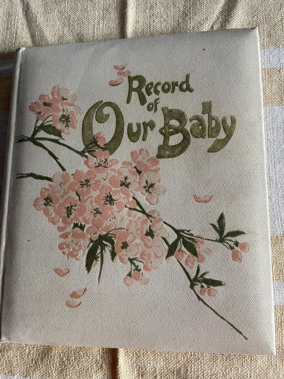 Antique 1900's Record of Our Baby Book - Etsy
