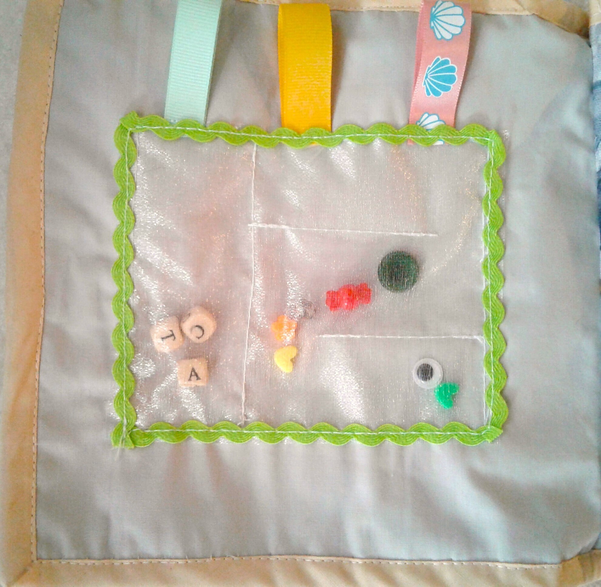 Fidget Book Sensory/activity Book Textile Activity Book - Etsy