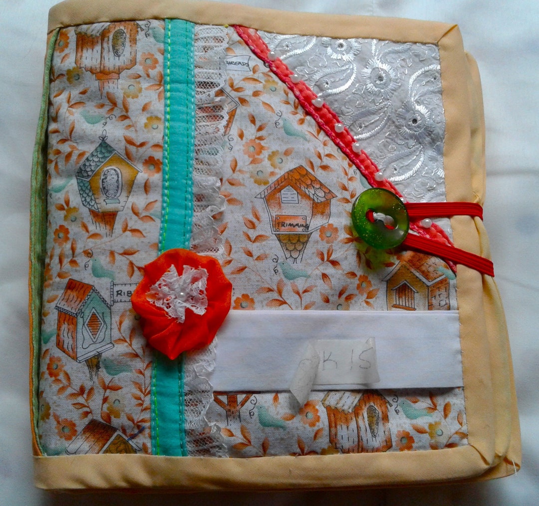 Fidget Book Sensory/activity Book Textile Activity Book - Etsy