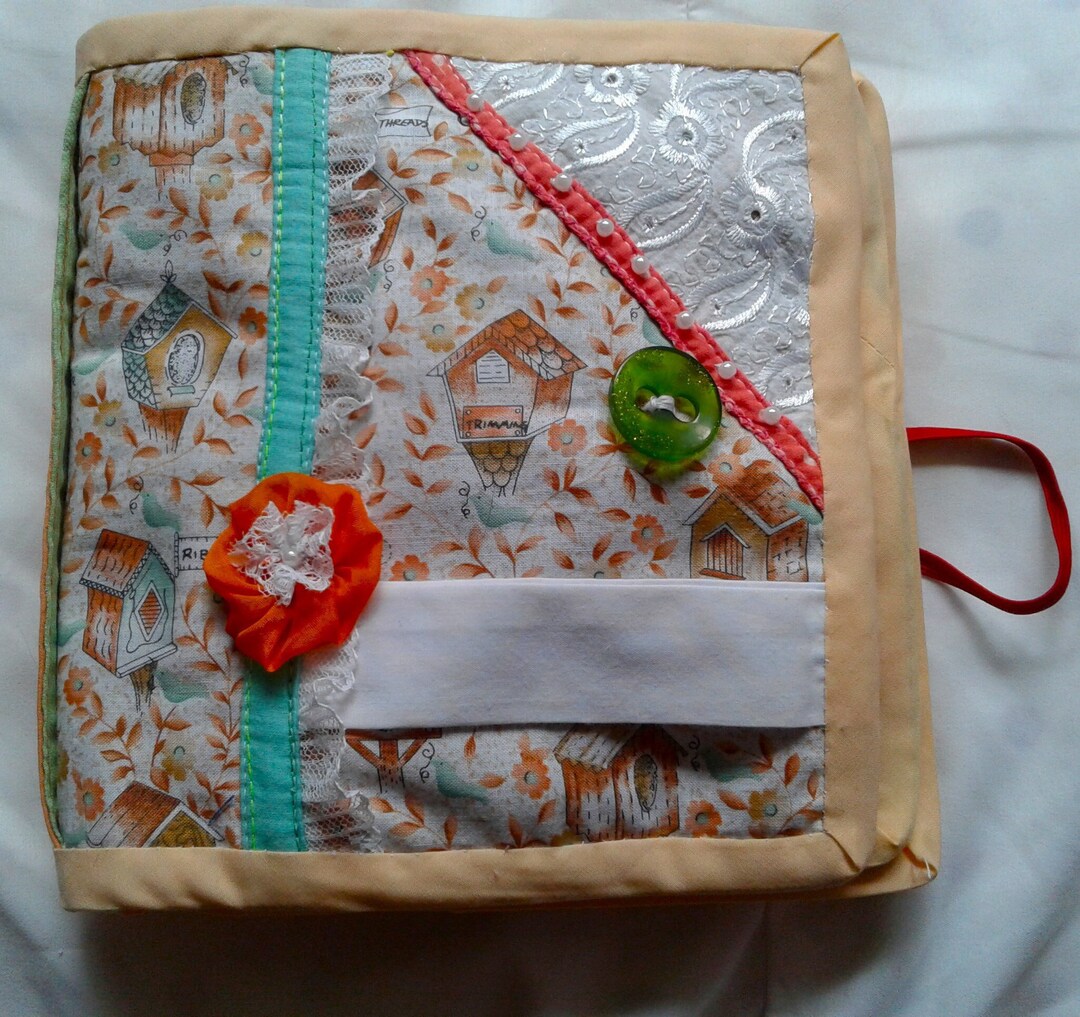 Fidget Book, Sensory/activity Book, Textile Activity Book - Etsy
