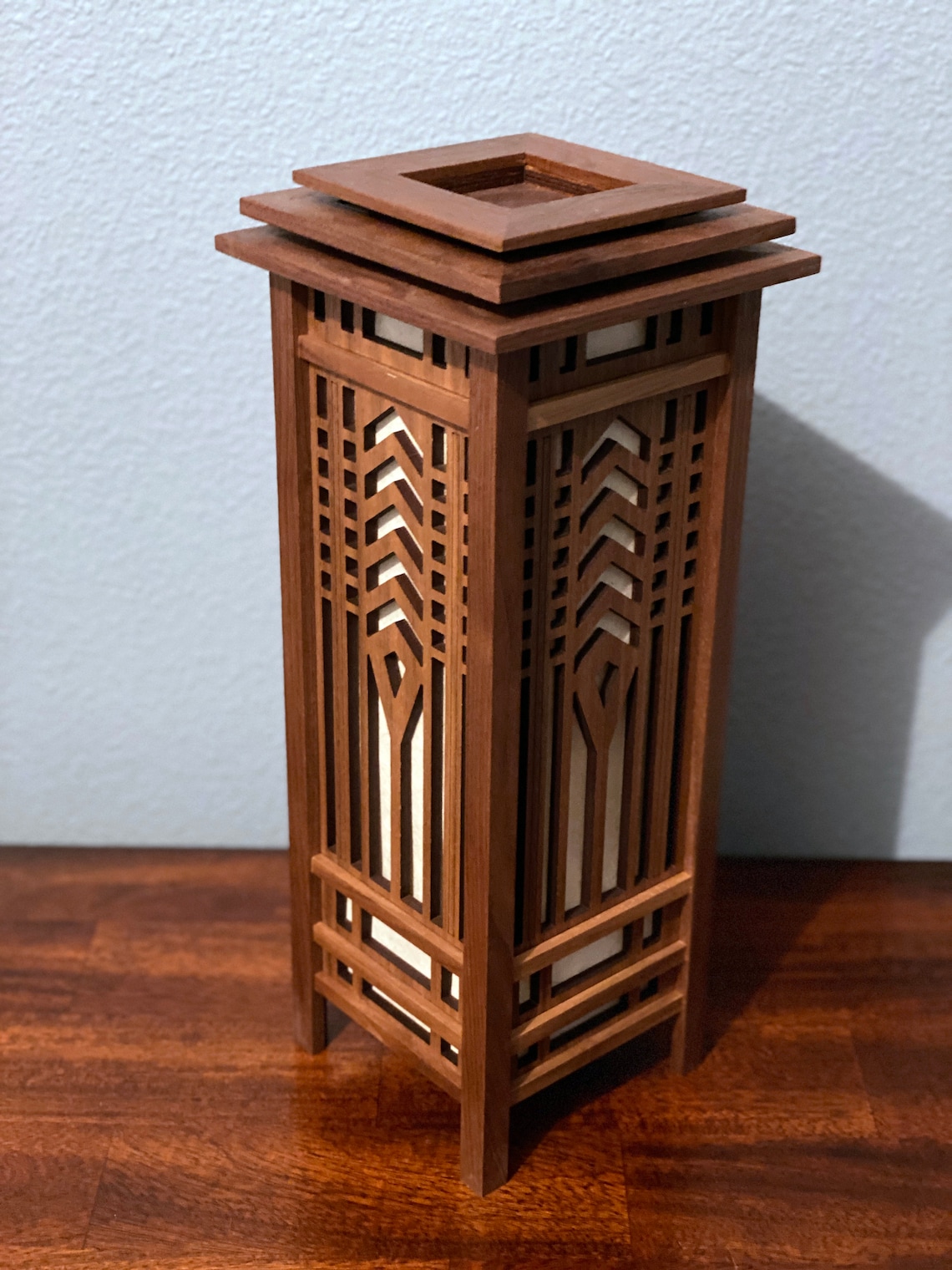 Tree of Life Frank Lloyd Wright Inspired Table Lamp - Etsy
