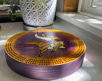 Minnesota Cribbage Board - Etsy