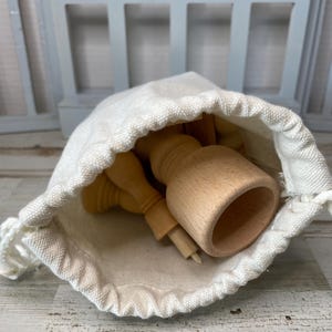 Montessori Complete Natural WOOD Mass Kit Mass Set CGS Catechesis of ...