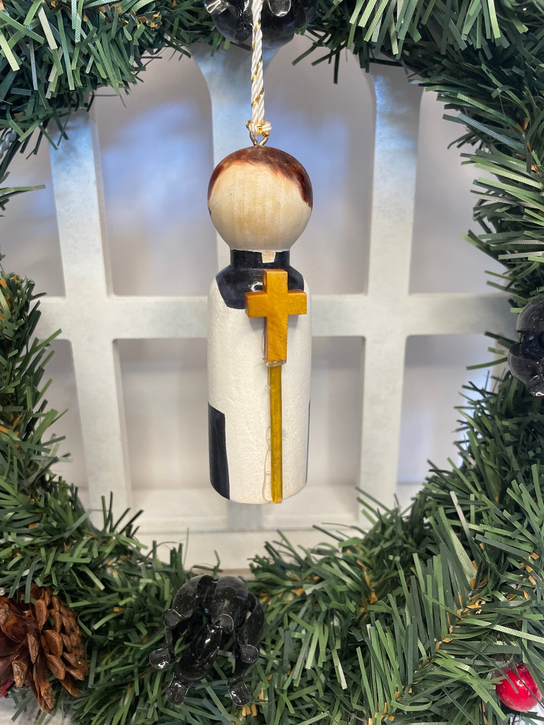 Altar Server Altar Boy Christmas Ornament With Processional Cross - Etsy