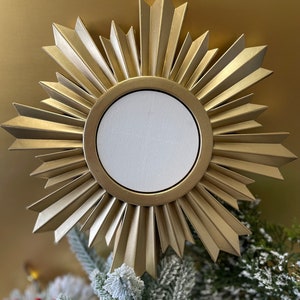 Monstrance Christmas Tree Topper , Eucharist , First Communion , Advent ...