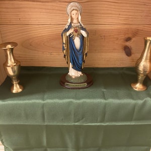 Liturgical Colored Cloths for Home Altar , Prayer Table , Mass Kit ...