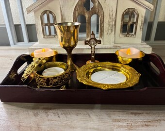 Gold Mass Kit CGS Real Pieces Catechesis of Good Shepherd Mass Play ...