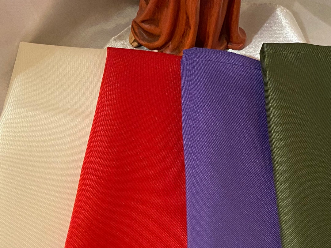 Liturgical Colored Cloths: Home Altar Prayer Table (22x22) - Etsy