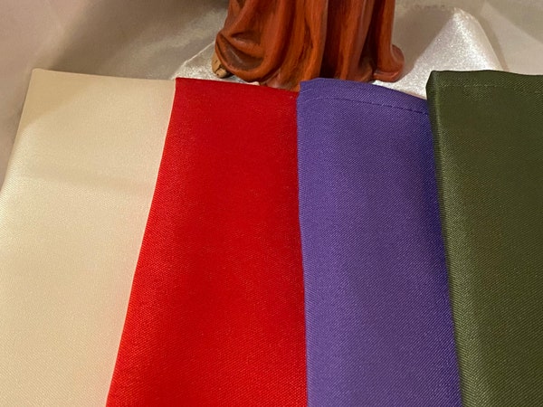 Plain Reversible Catholic Altar Cloth 30x20cm 11.8x7.9inches - Etsy