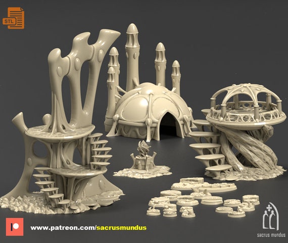 STL the Glade of the Matter Shapers. 3d Printing Designs - Etsy