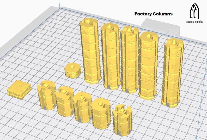 STL - Modular Factory Bundle. Containers, Barrels & Modular Factory - Etsy