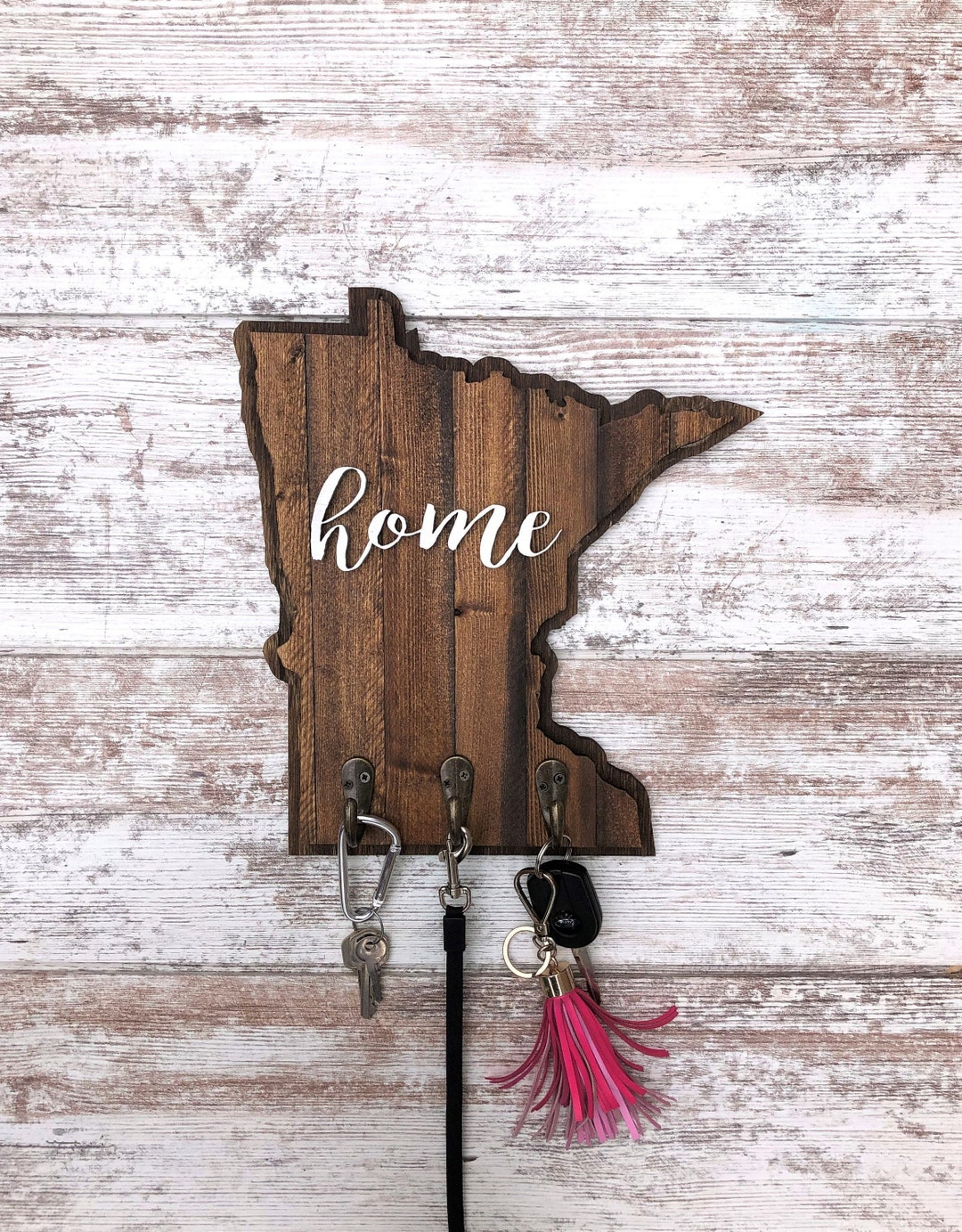 Key Holder for Wall Minnesota Key Hanger Minnesota Key Holder Home ...