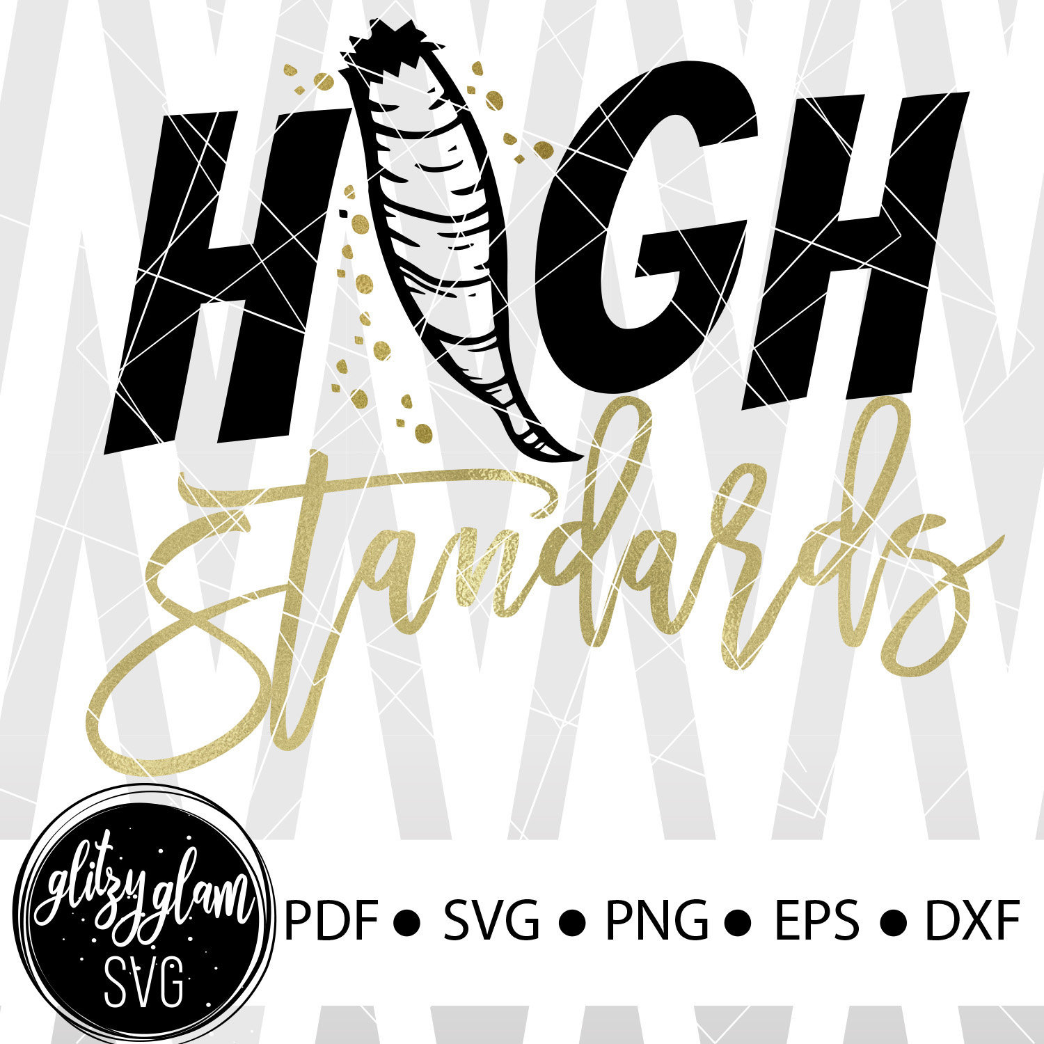 High Standards Weed Svg Weed Bundle Svg Weed Svg Glam Weed - Etsy France