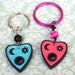 Planchette Keychain Sun & Moon Design Customizable - Etsy