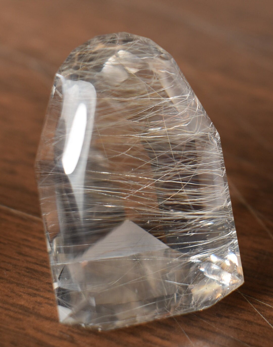 Giant Rutilated Quartz Vintage Paperweight Fidget Specimen - Etsy