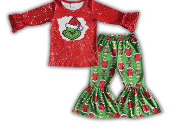 Grinch Outfits Girls - Etsy