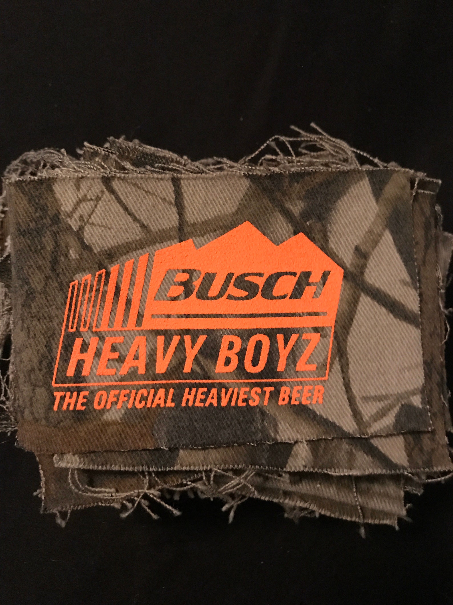 Busch Heavy Boyz Camo Patch - Etsy