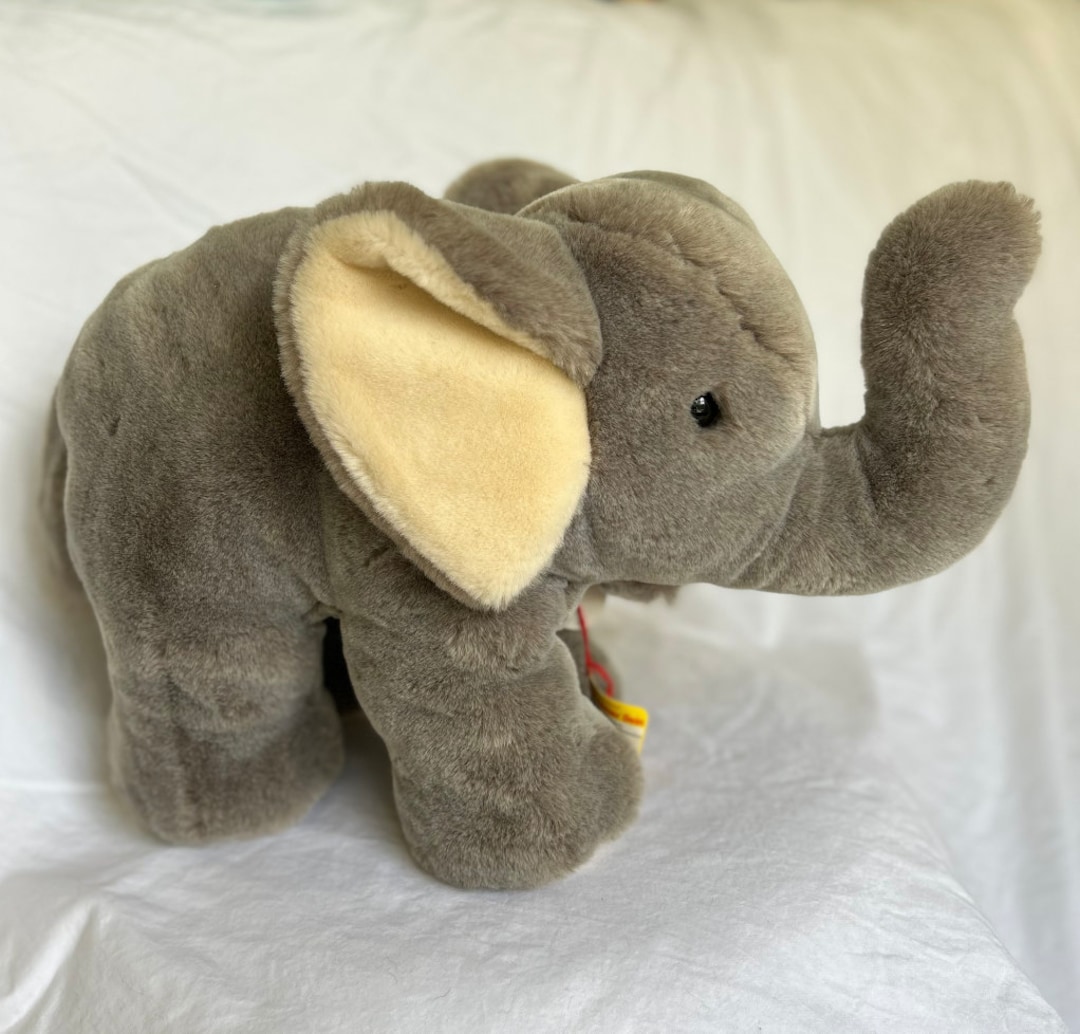 Vintage Steiff Cosy Jumbo Elephant 5350/30 - Etsy