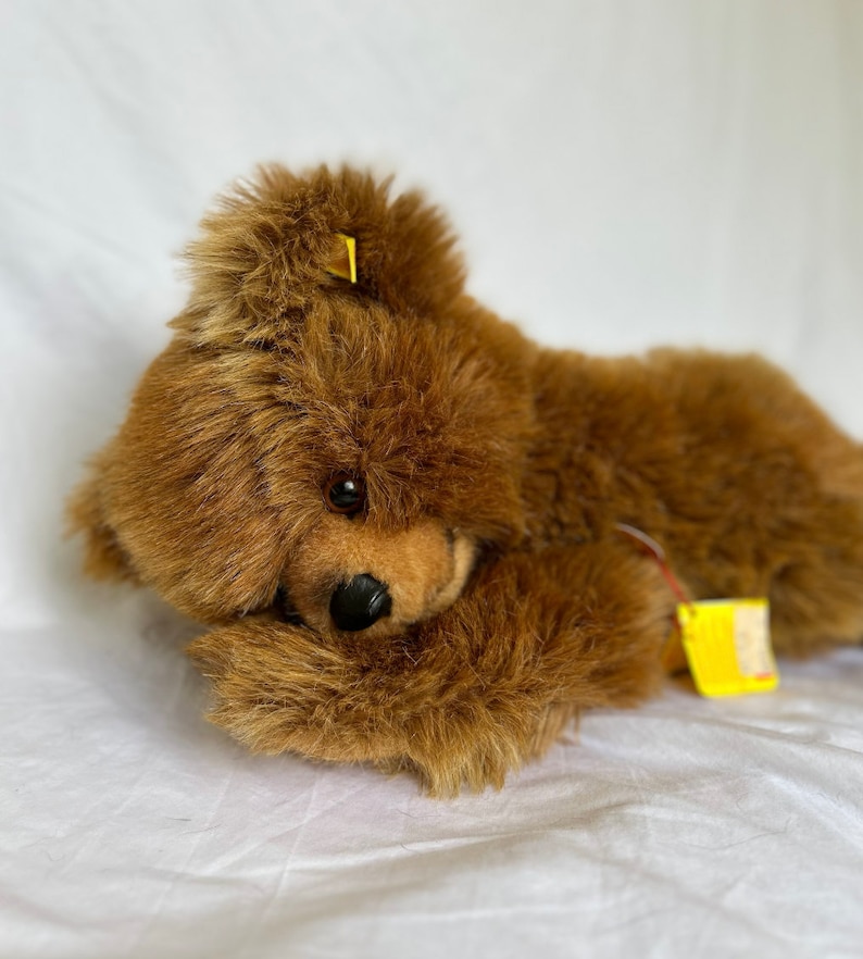Vintage Steiff Super Molly Laying Teddy Bear 0341/40 - Etsy