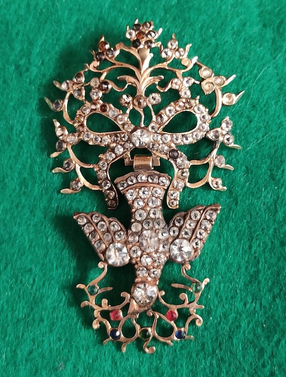 Rare Georgian 18ct/18k Gold & Strass/Paste 18th Centu… - Gem