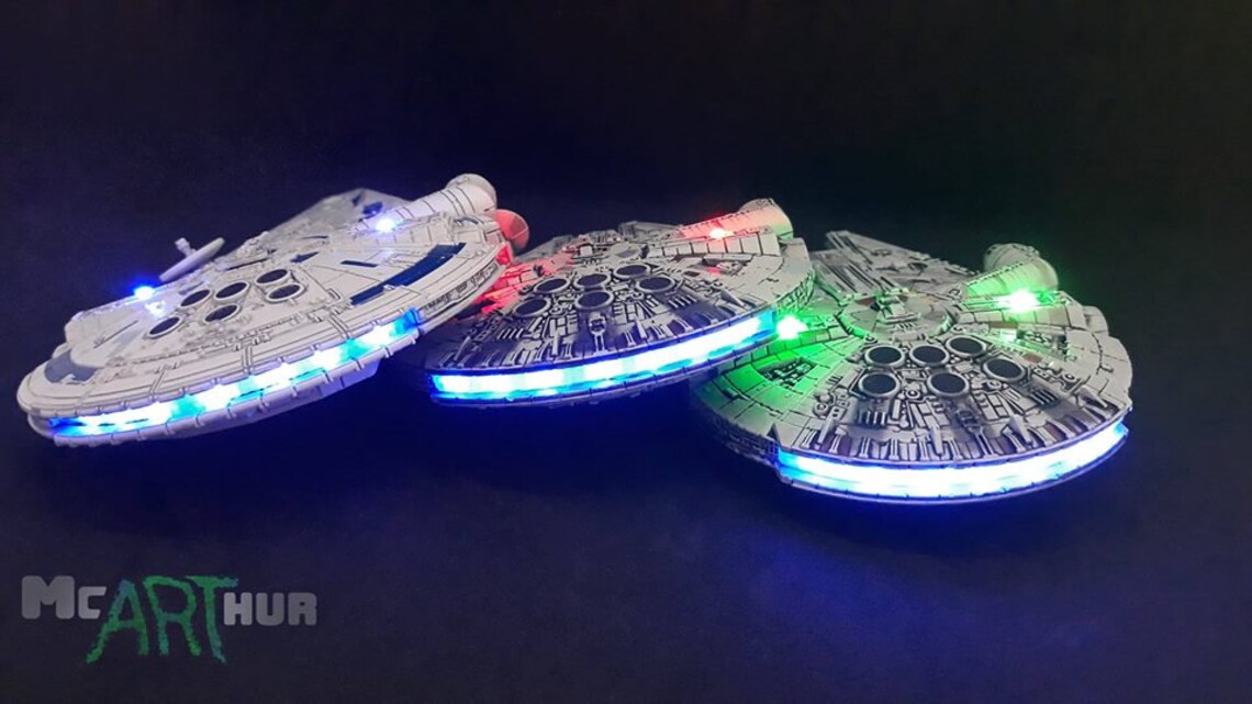 LED Figure X-wing Miniatures Ships - Etsy