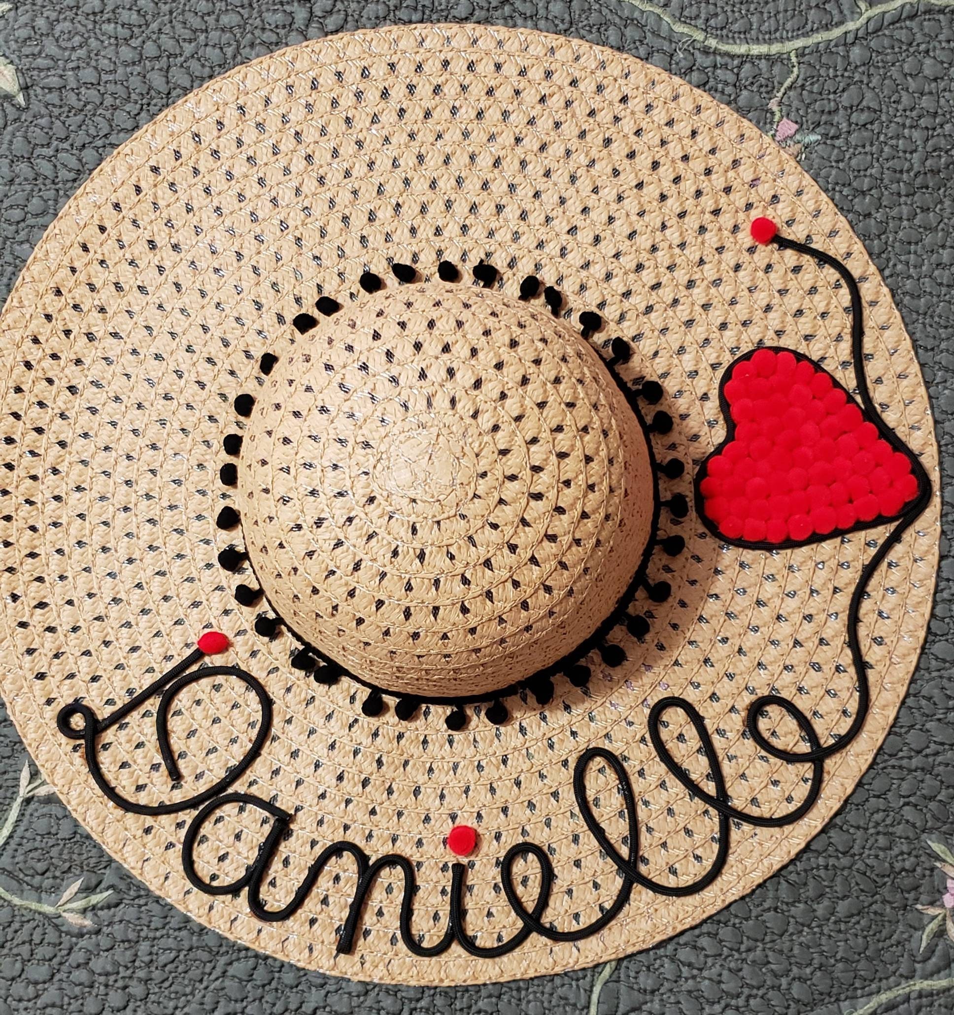Beach Hat Personalized - Etsy