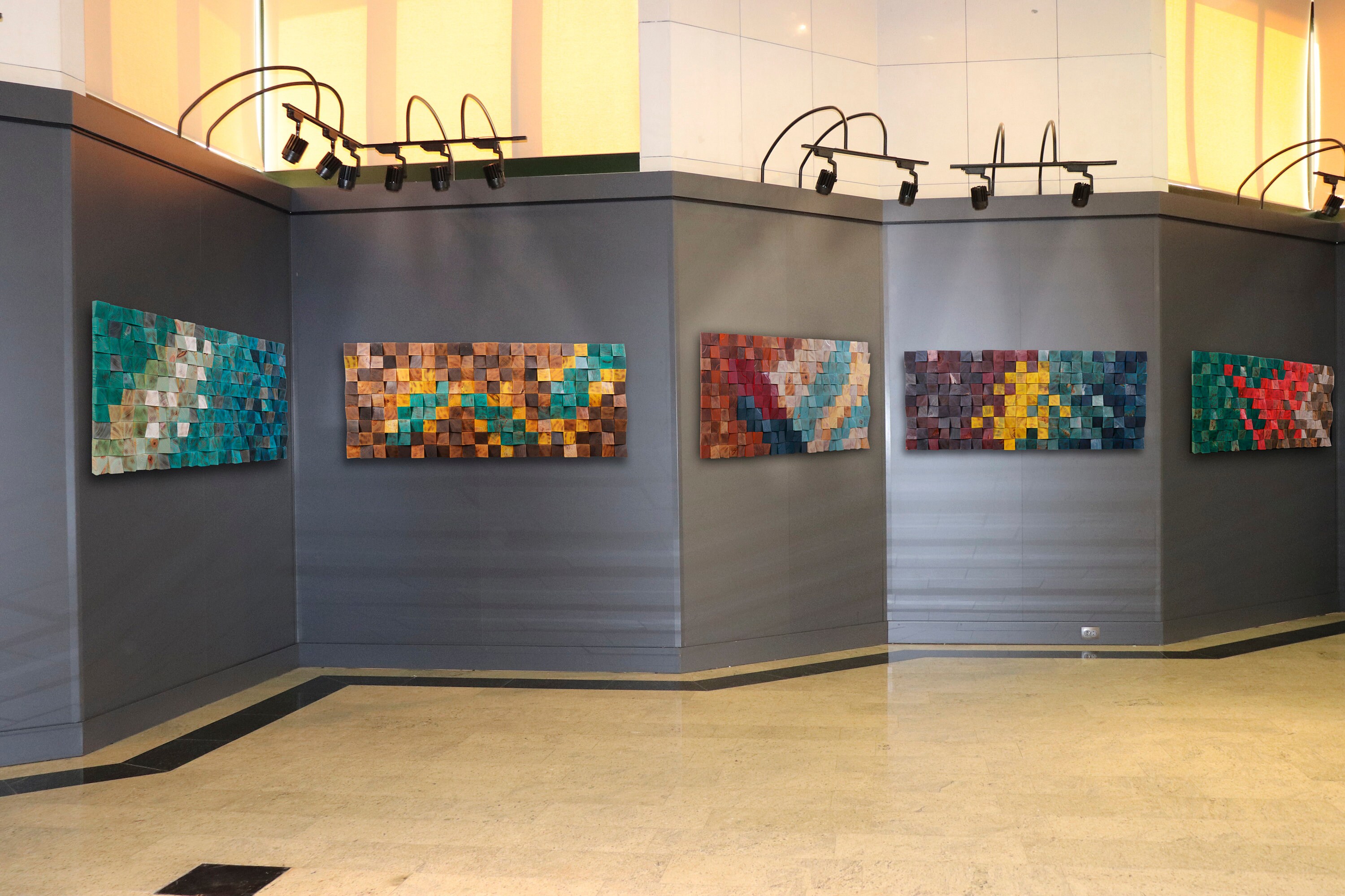 Office Decor Wood Art Modern Art 3d Wall Art | Etsy