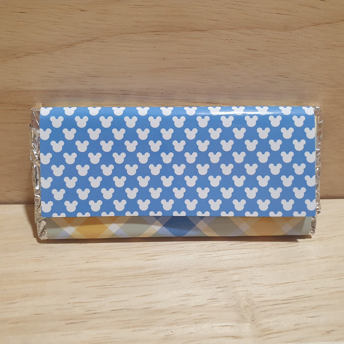 Mickey Mouse Chocolate Bar Wrapper, Candy Bar Wrapper, Edit and Print ...