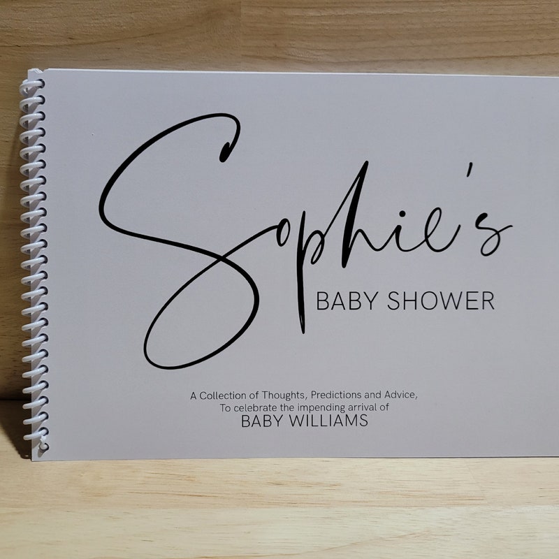 Baby Advice Book - Etsy