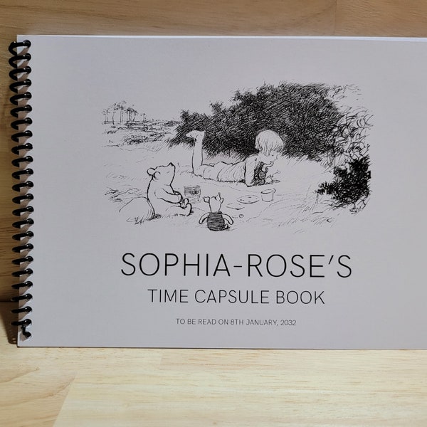 Winnie the Pooh Time Capsule Book - Etsy