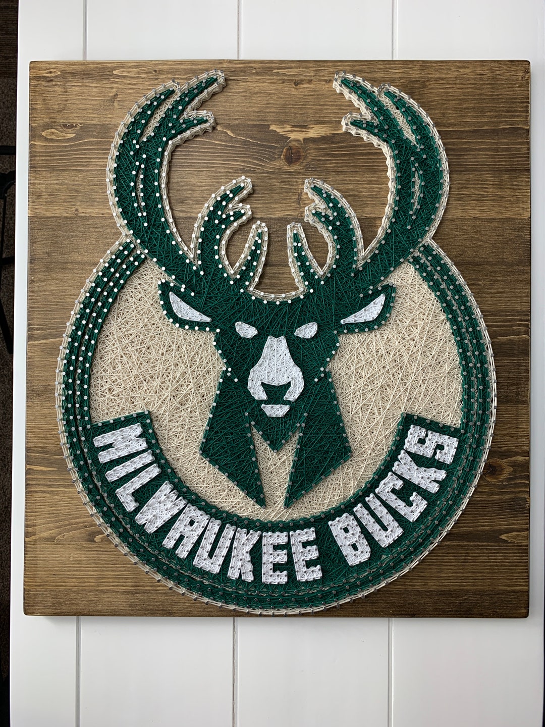 Milwaukee Bucks String Art Sign - Etsy